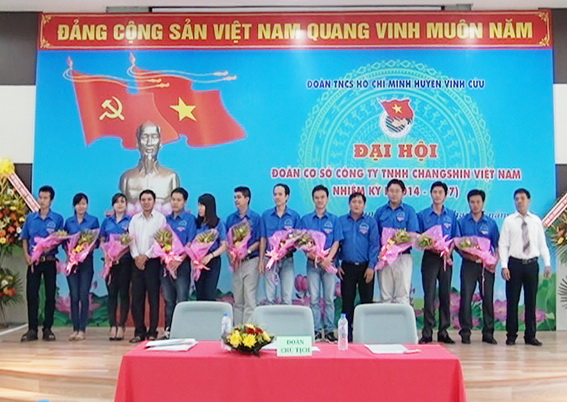 Đoàn TNCS Hồ Chí Minh Công ty Chang Shin Việt Nam Đại hội lần thứ I ...