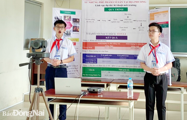 Học sinh vùng sâu đạt giải cuộc thi KHKT cấp quốc gia - Báo Đồng Nai ...